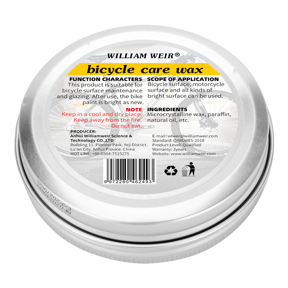 Bicycle care polishing wax - williamweir.com